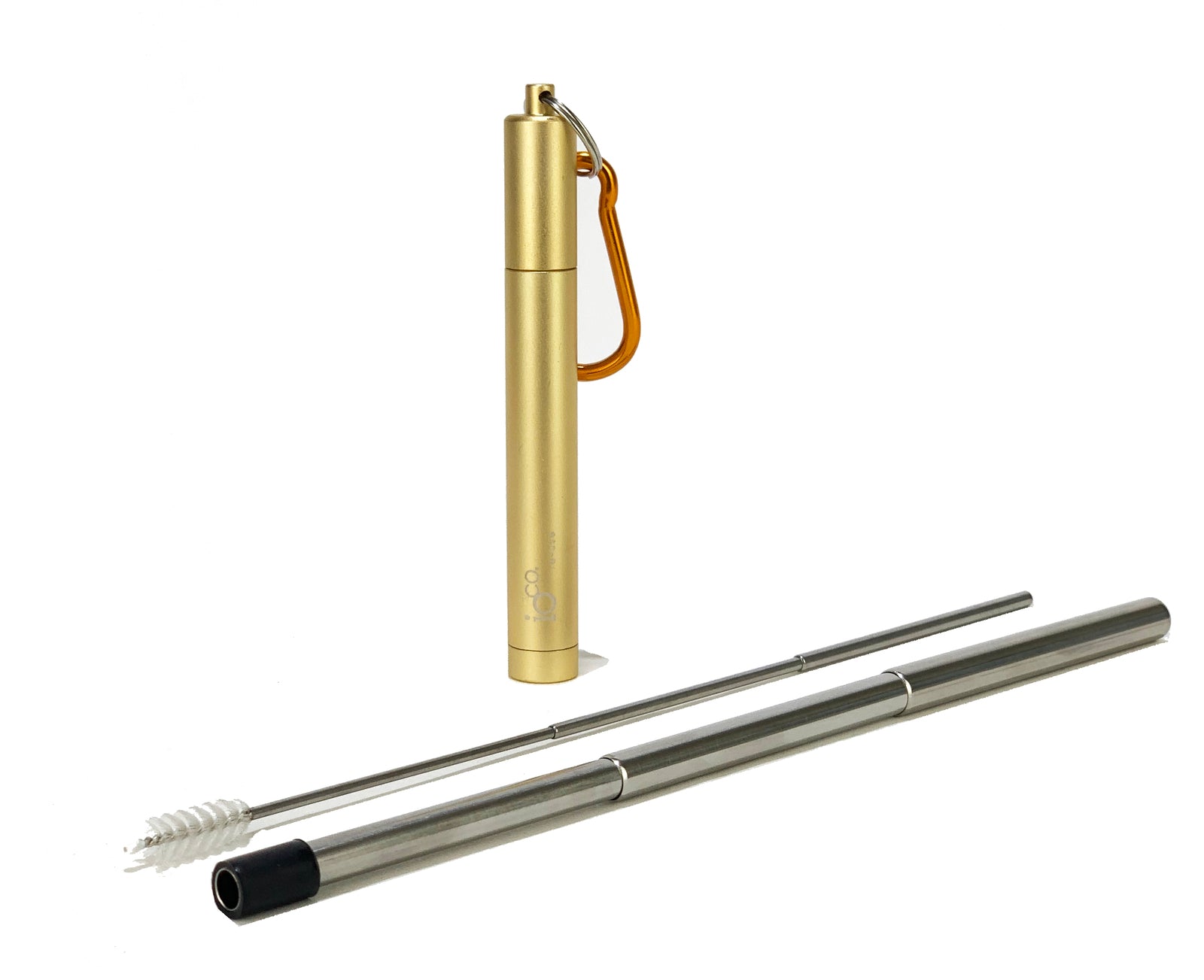 Expandable Straw with Case and Cleaner – GreenerEveryday